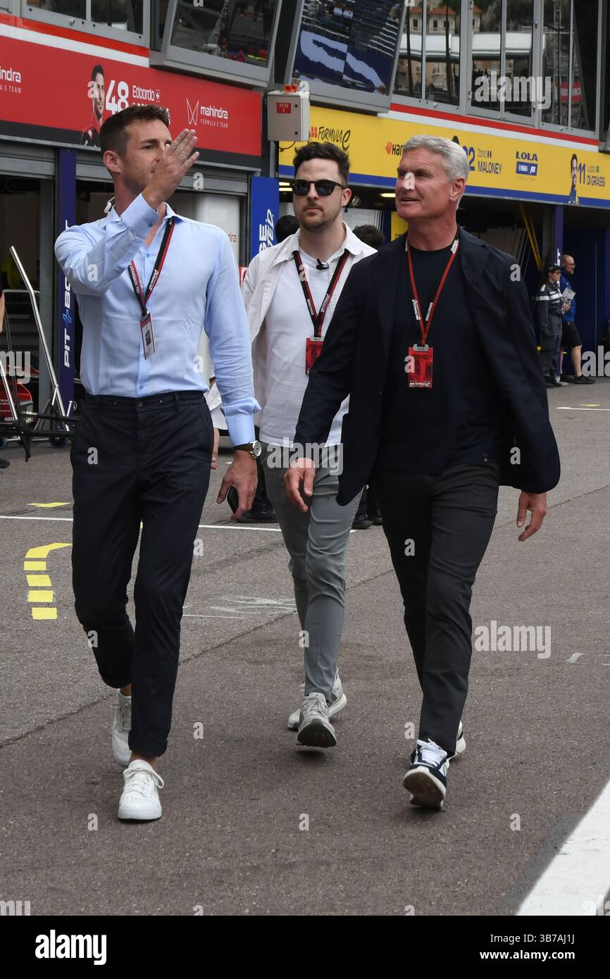 Monte Carlo Monaco, Monaco. 03rd May, 2025. David Coulthard attends the ...