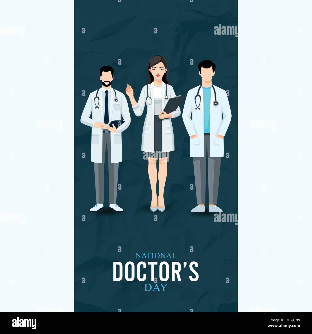 Diverse doctor and patient Stock Vector Images - Alamy