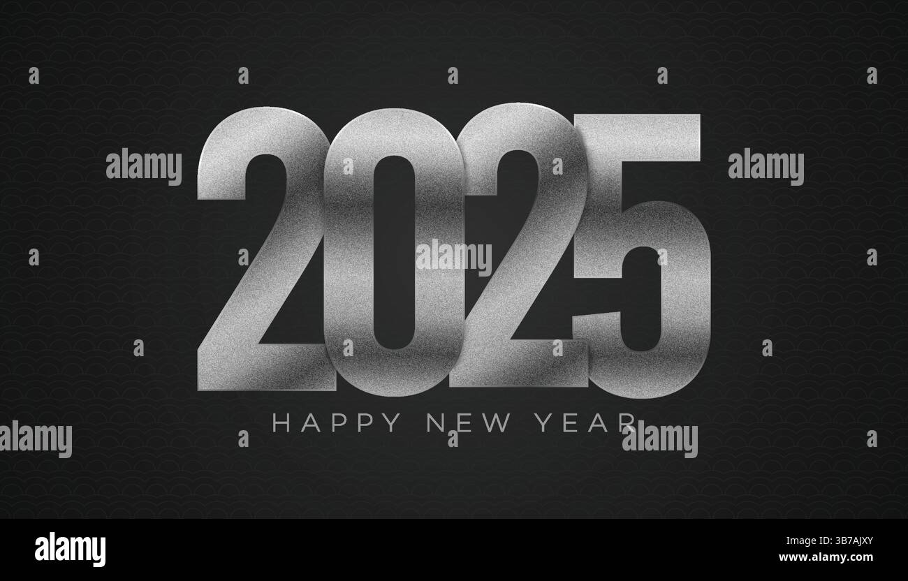 Happy New Year 2025 Celebration Stock Vector Image & Art - Alamy