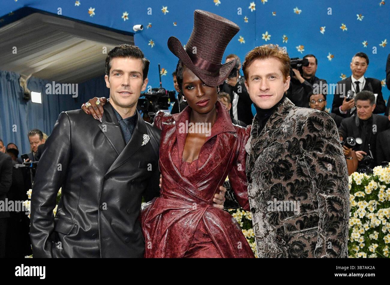 Roberto Bolle, from left, Jodie Turner-Smith and Daniel Lee attend The Metropolitan Museum of ...