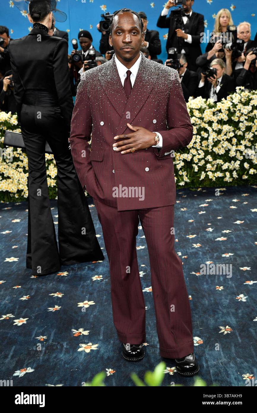 Pusha T attends The Metropolitan Museum of Art's Costume Institute ...