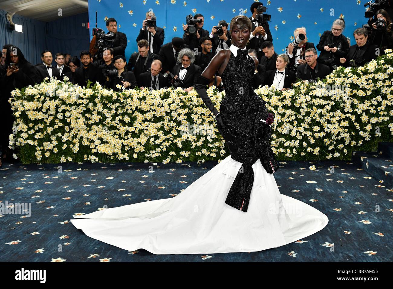 Anok Yai attends The Metropolitan Museum of Art's Costume Institute ...