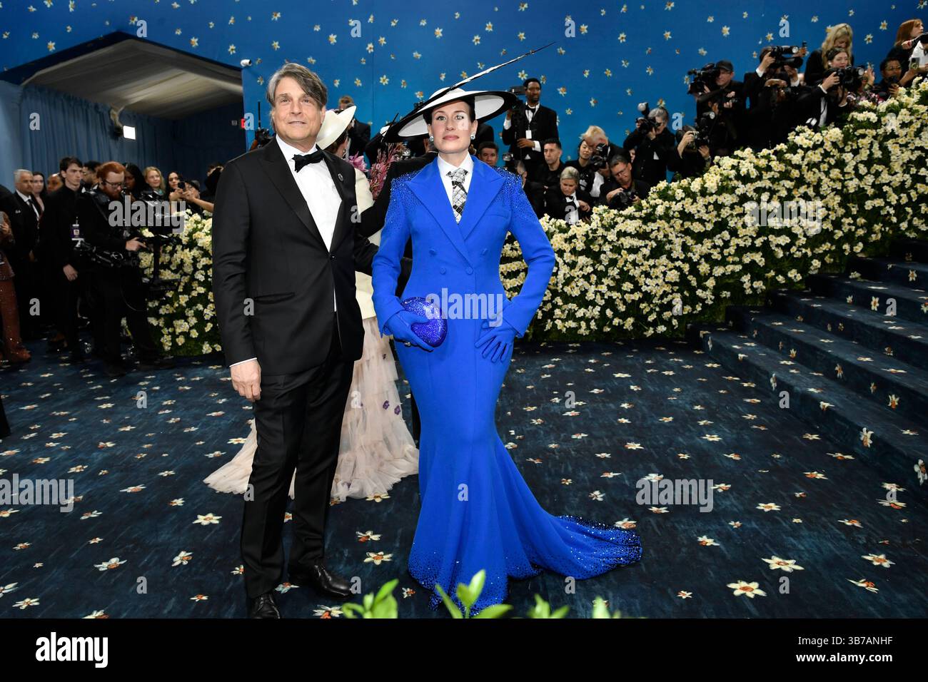 Robert Sorors, left, and Jamie Singer Soros attend The Metropolitan ...
