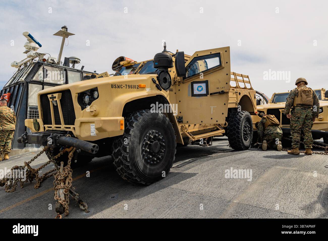 U.S. Marines and Sailors with Special Purpose Marine Air-Ground Task ...