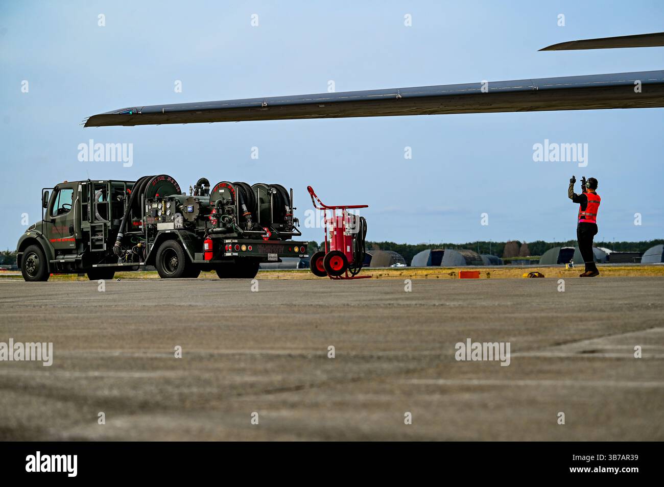 U.S. Air Force Senior Airman Jonathan Byles, 9th Expeditionary Bomb ...