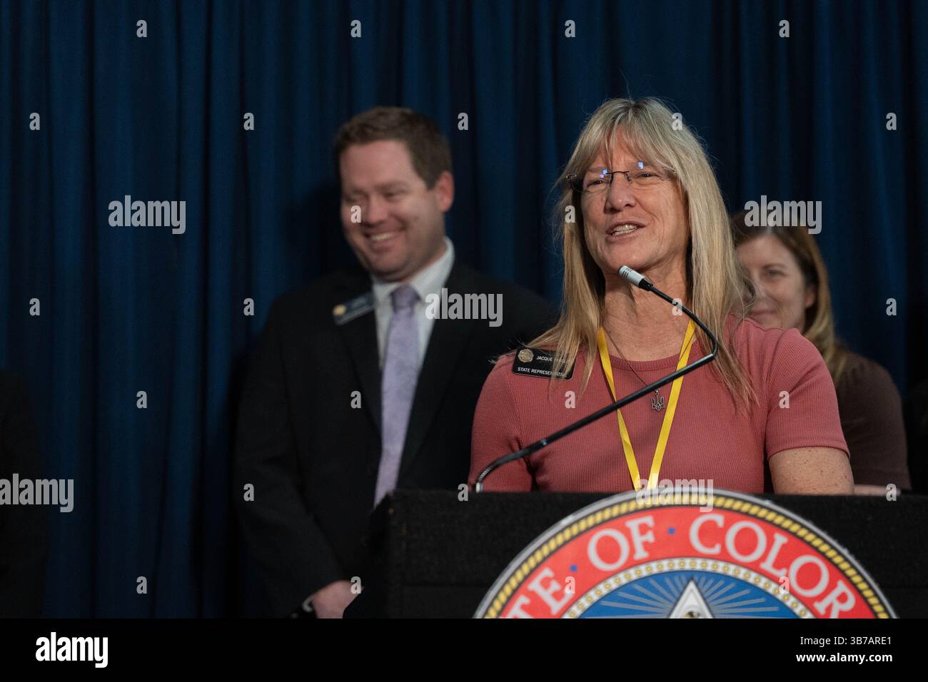 May 5, 2025, Denver, Colorado, USA: State Rep. Jacque Phillips, D ...