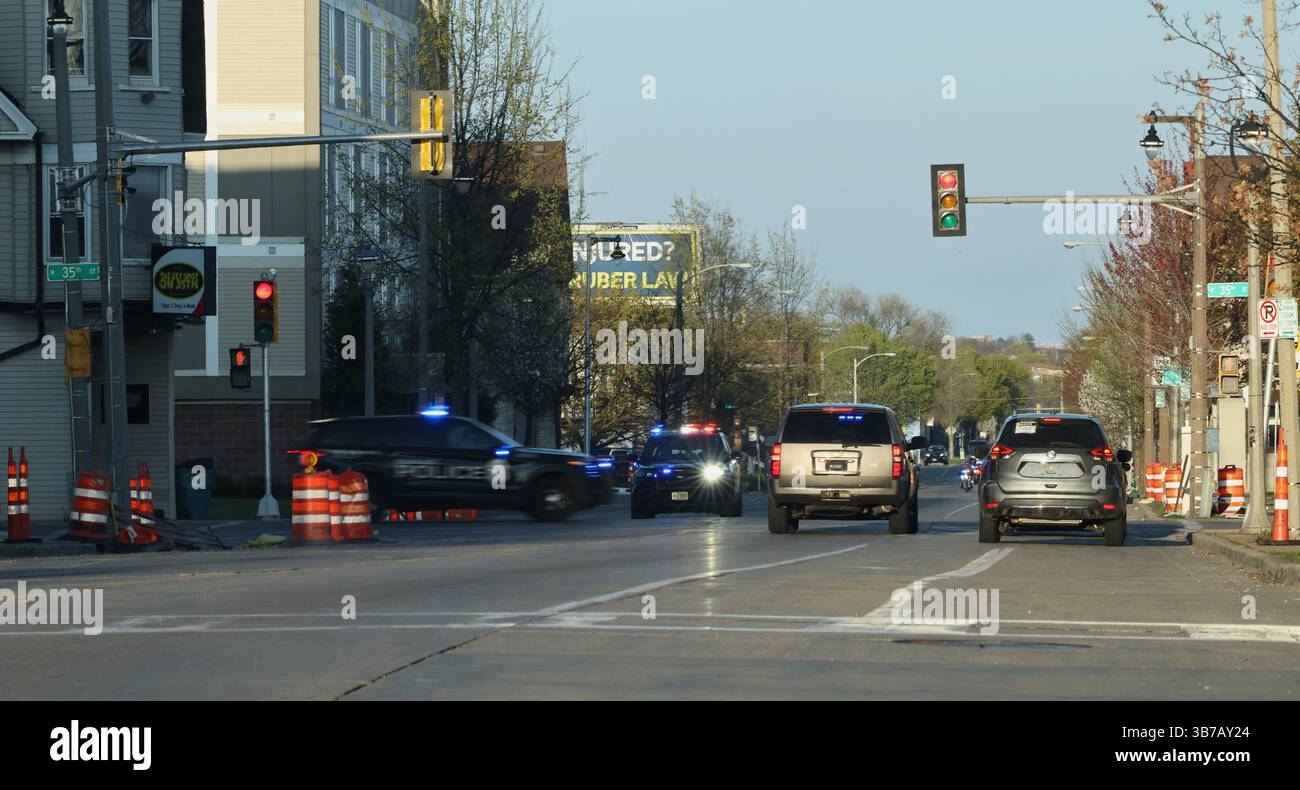 May 5, 2025, Milwaukee, Wisconsin, USA: The intersection at 35th and ...