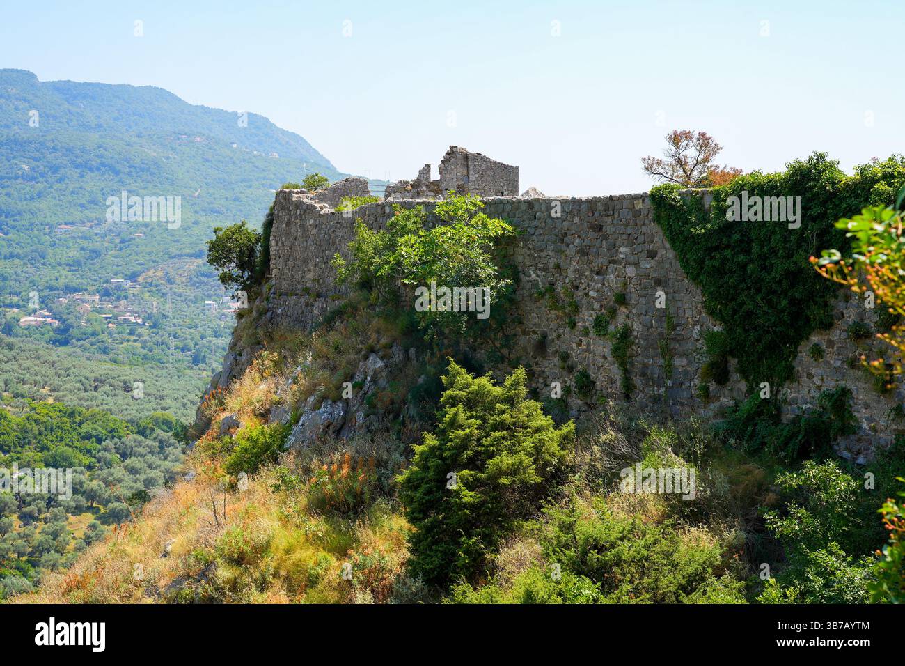 Citadel of Stari grad Bar (Old Town of Bar), an ancient walled city ...