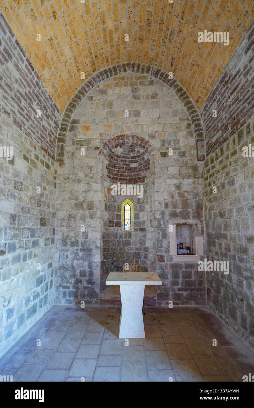 Interior of St Catherine’s Church in Stari grad Bar (Old Town of Bar ...