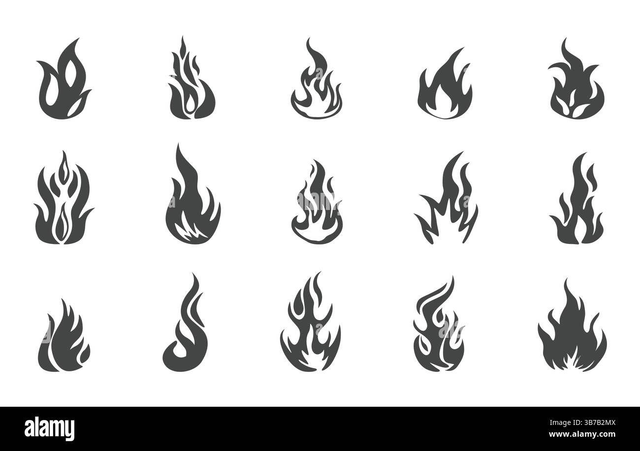 Fire flames svg, Fire flames silhouette, Fire svg, Fire silhouette ...