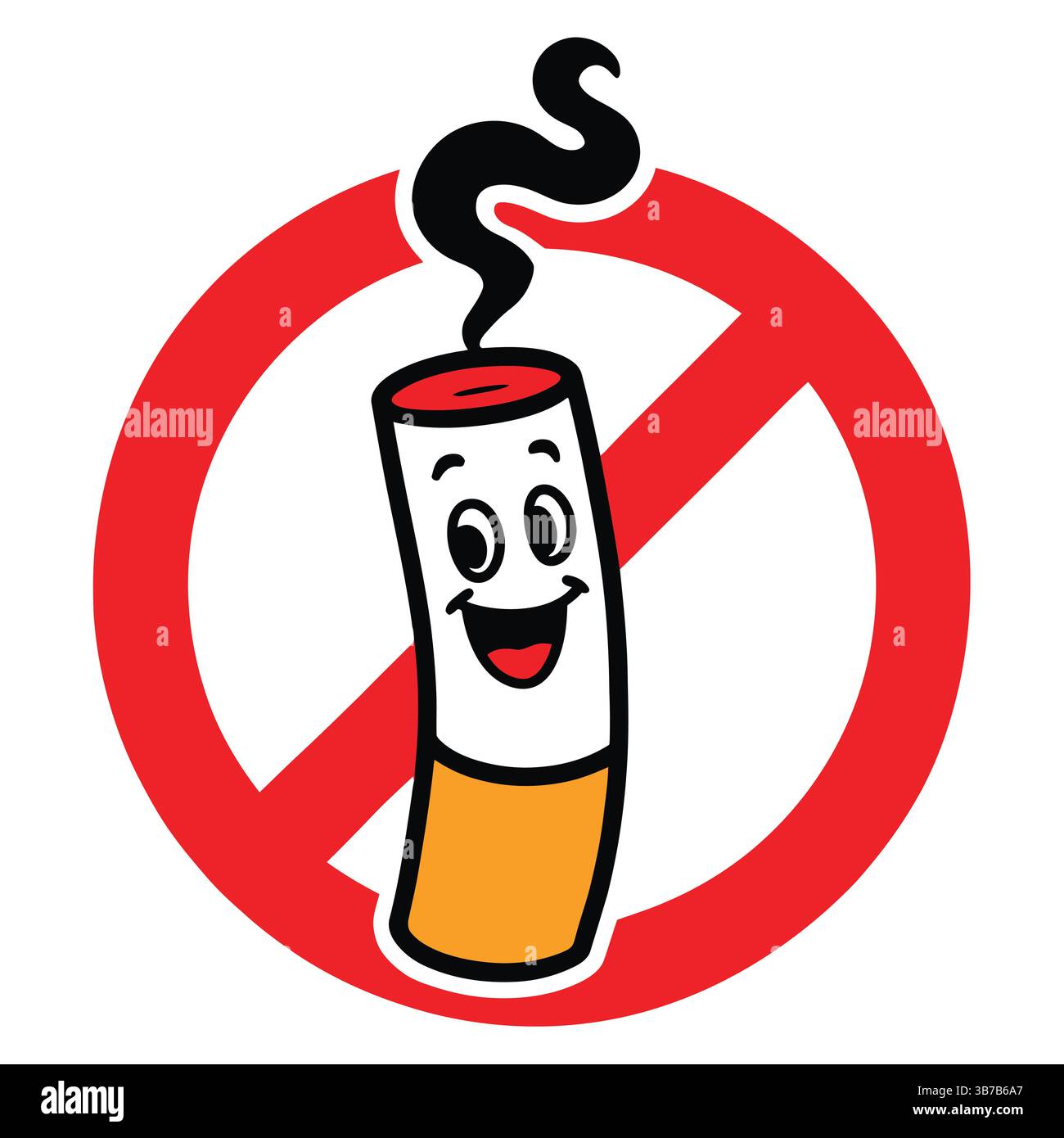 Anti smoke campaign Stock Vector Images - Alamy