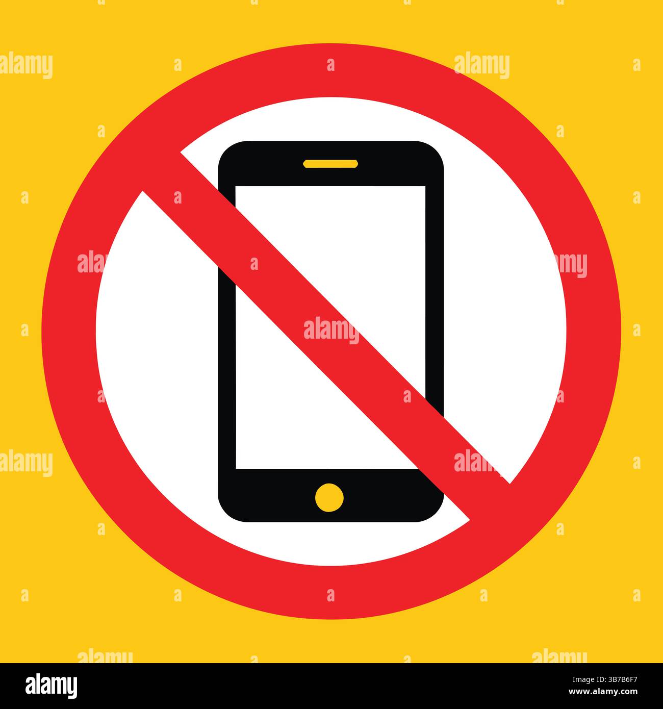 Focus on phone screen Stock Vector Images - Alamy