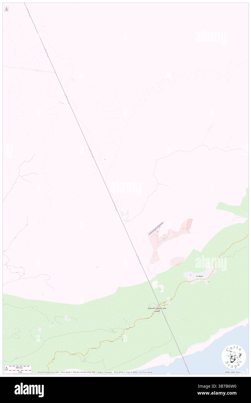 Jabal Maabart, OM, Oman, Dhofar, N 16 43' 0'', N 53 5' 7'', Map ...