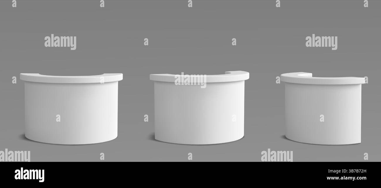 Modern reception counter in Black and White Stock Photos & Images - Alamy