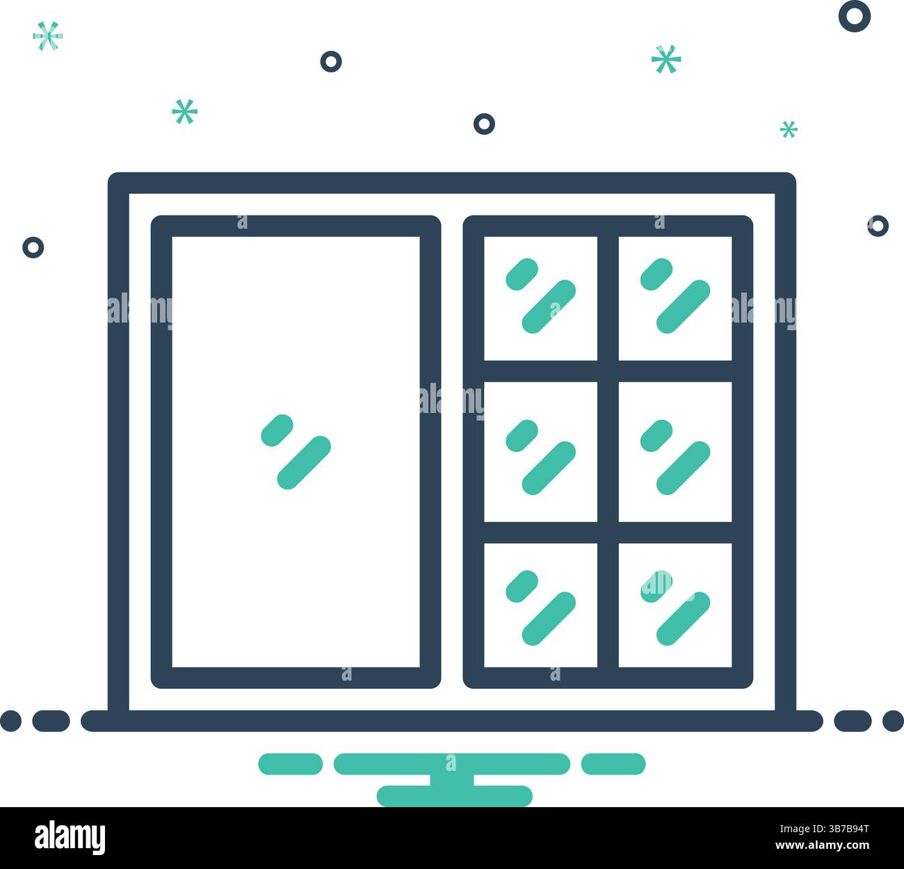 Icon for window, frame Stock Vector Image & Art - Alamy