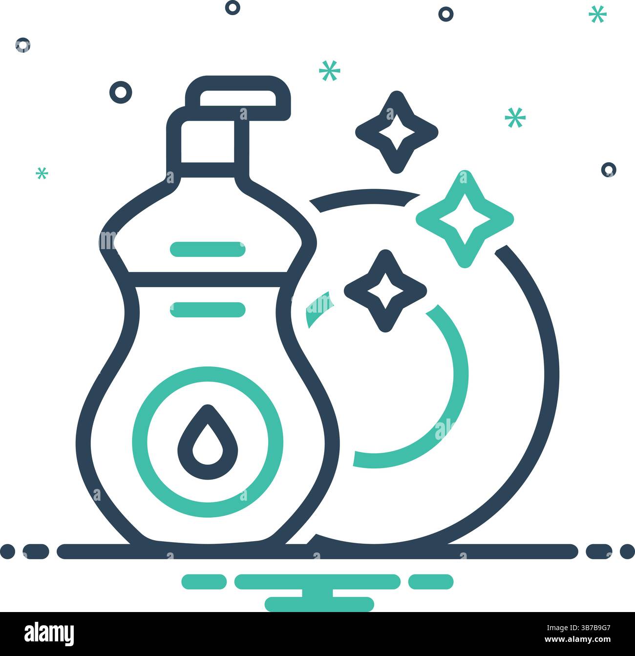 Dishwashing liquid vector vectors Stock Vector Images - Alamy