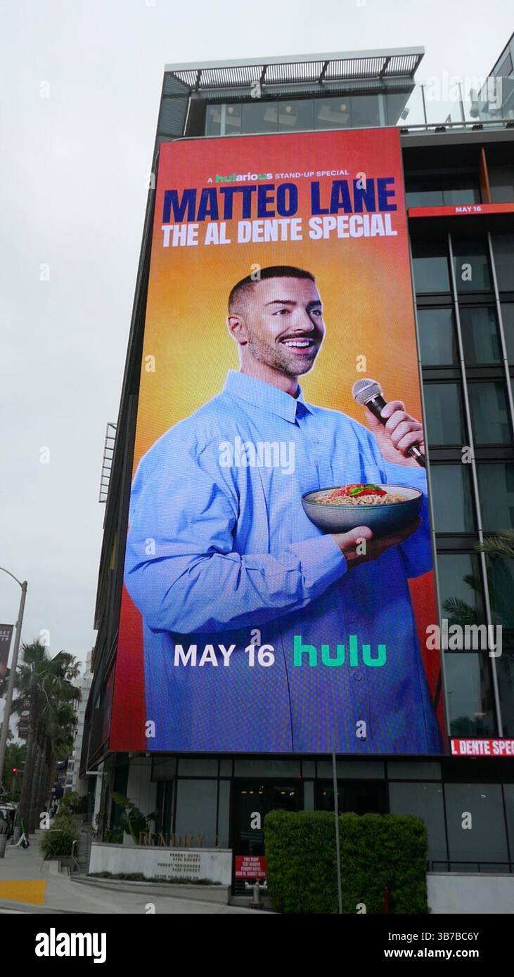 Los Angeles, California, USA 5th May 2025 Matteo Lane The Al Dente ...