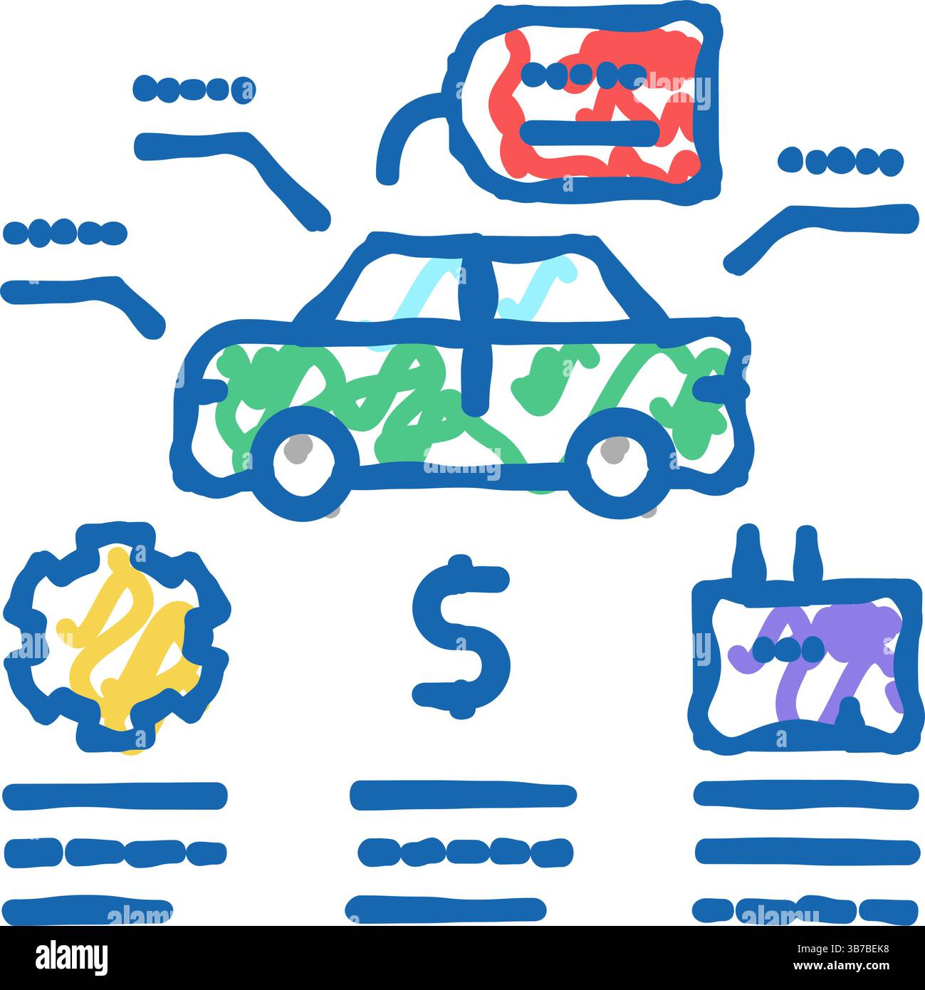 Used car search Cut Out Stock Images & Pictures - Alamy