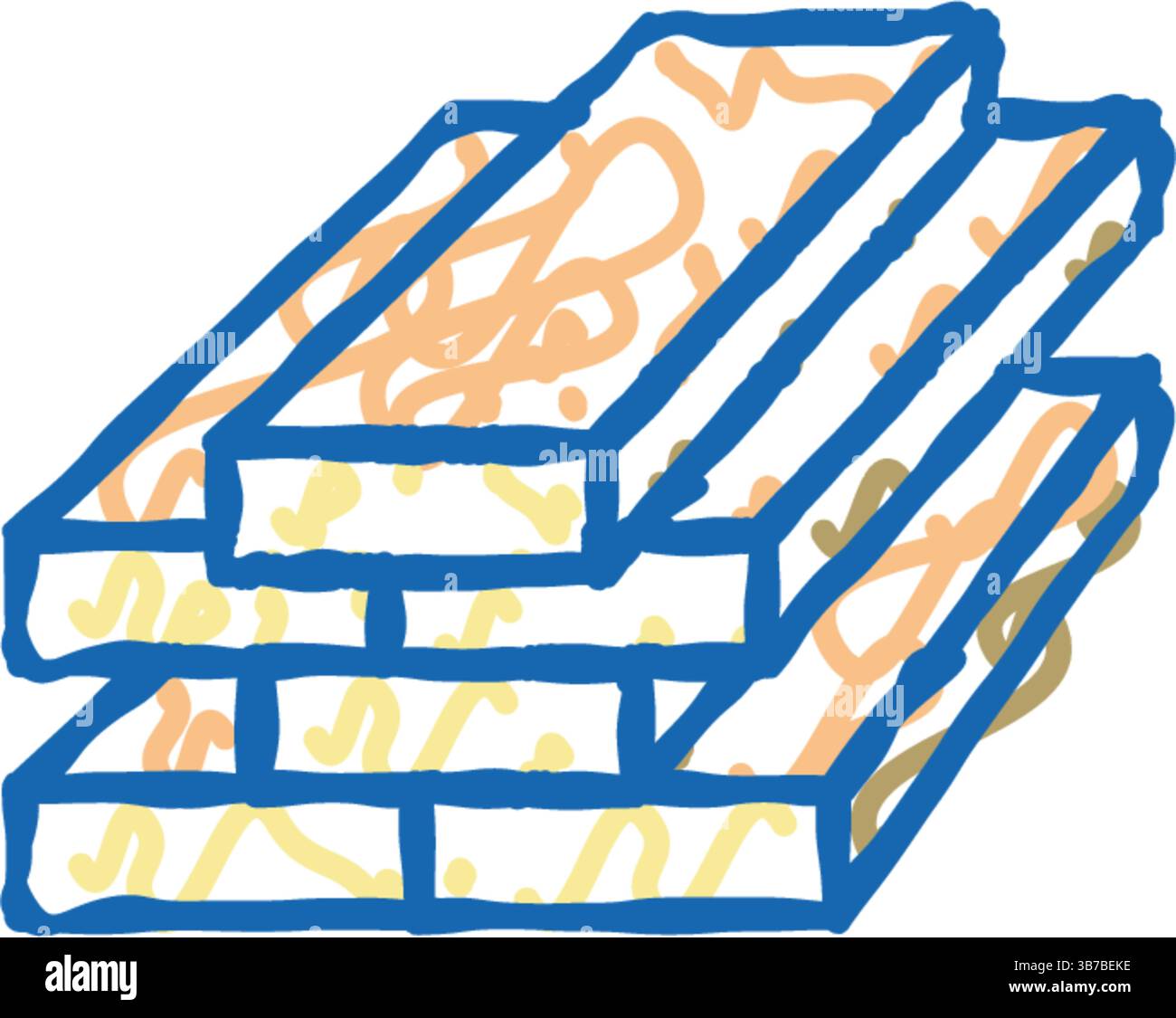 lumber timber icon doodle illustration Stock Vector Image & Art - Alamy