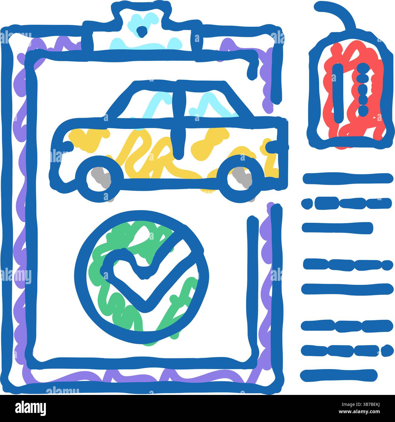 Used car search Cut Out Stock Images & Pictures - Alamy