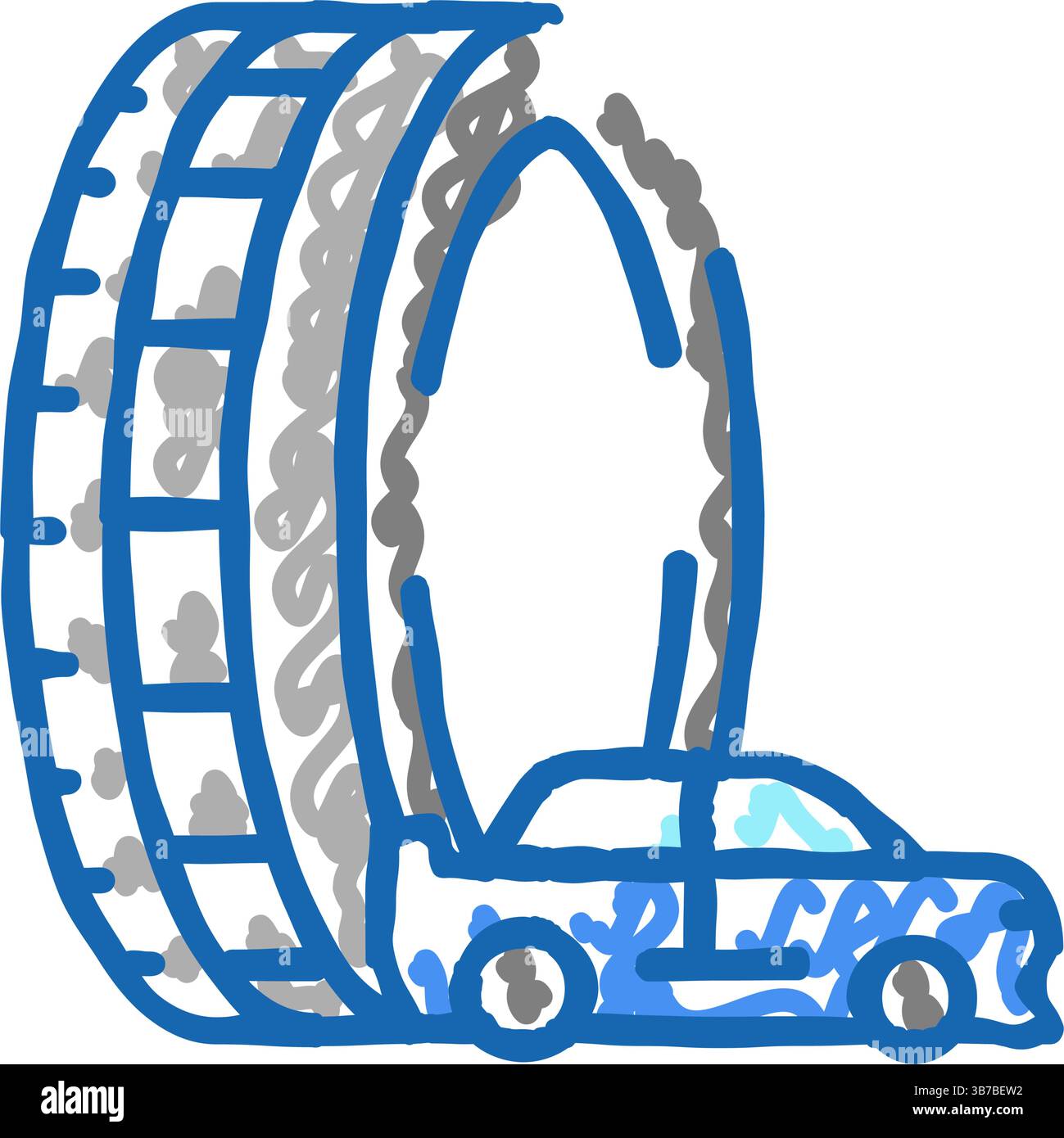 racing tires icon doodle illustration Stock Vector Image & Art - Alamy