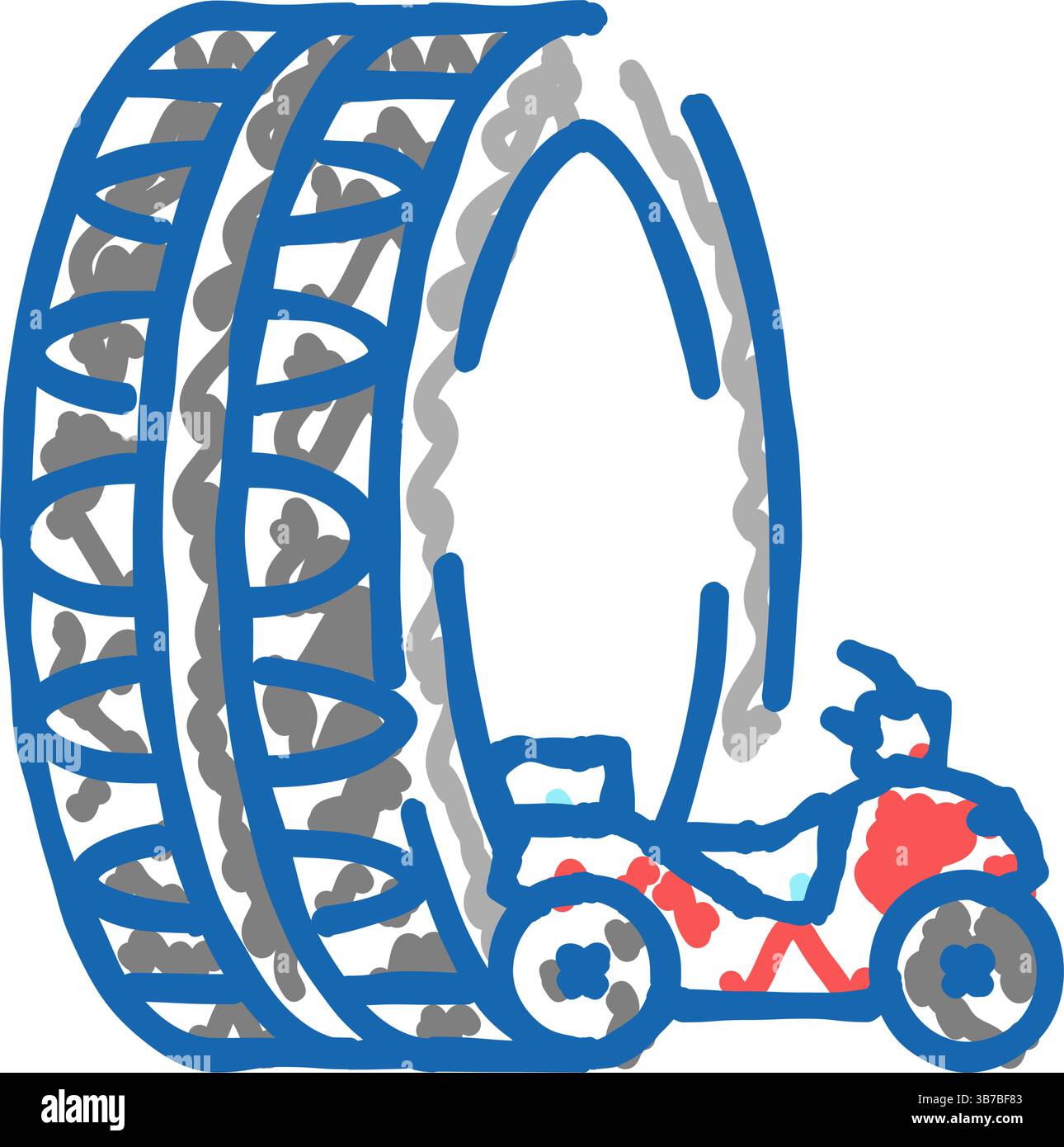 atv utv tires icon doodle illustration Stock Vector Image & Art - Alamy