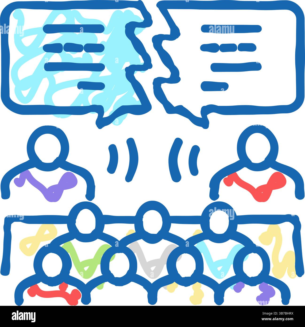 Political candidates speech Cut Out Stock Images & Pictures - Alamy