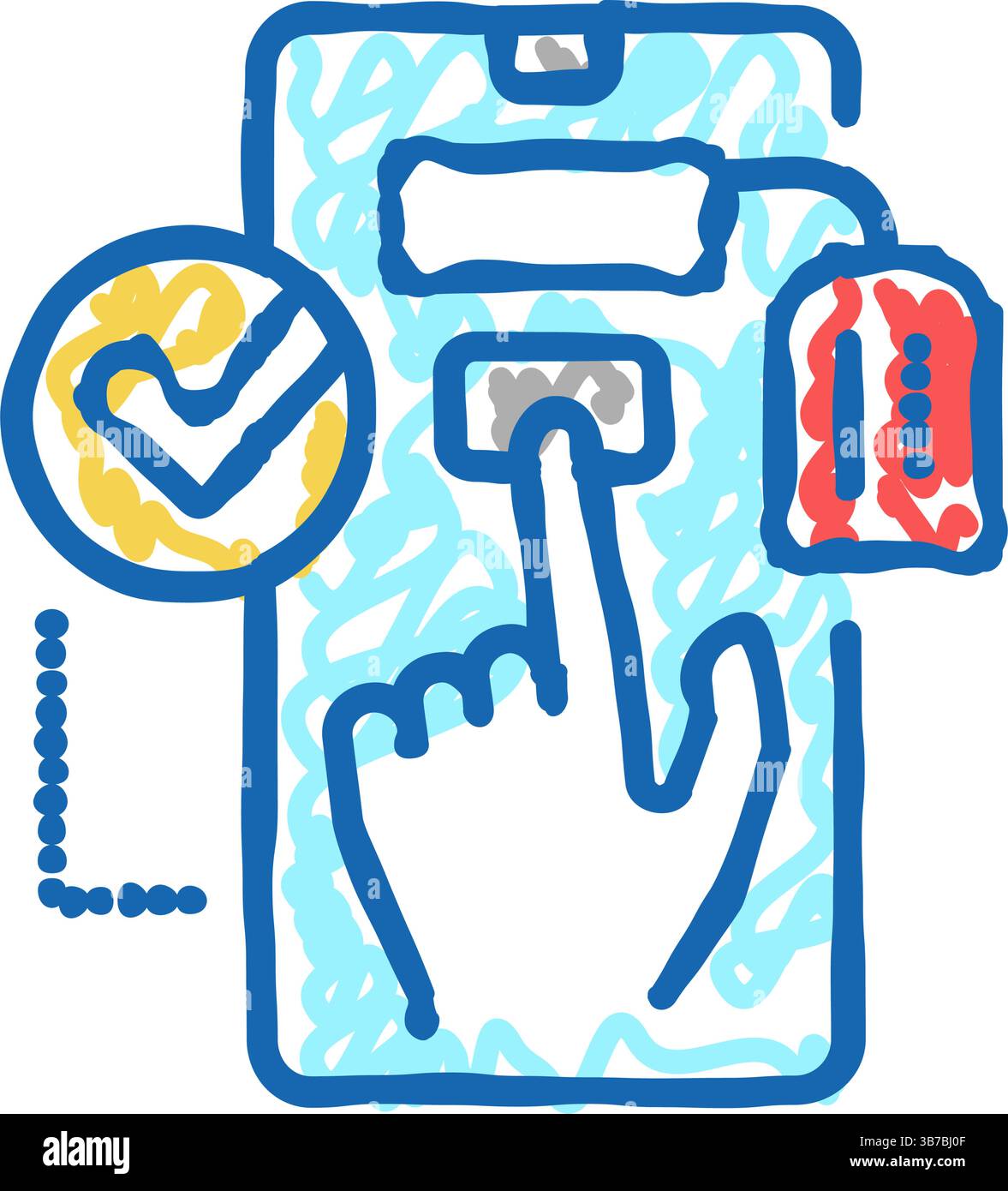 choosing product icon doodle illustration Stock Vector Image & Art - Alamy