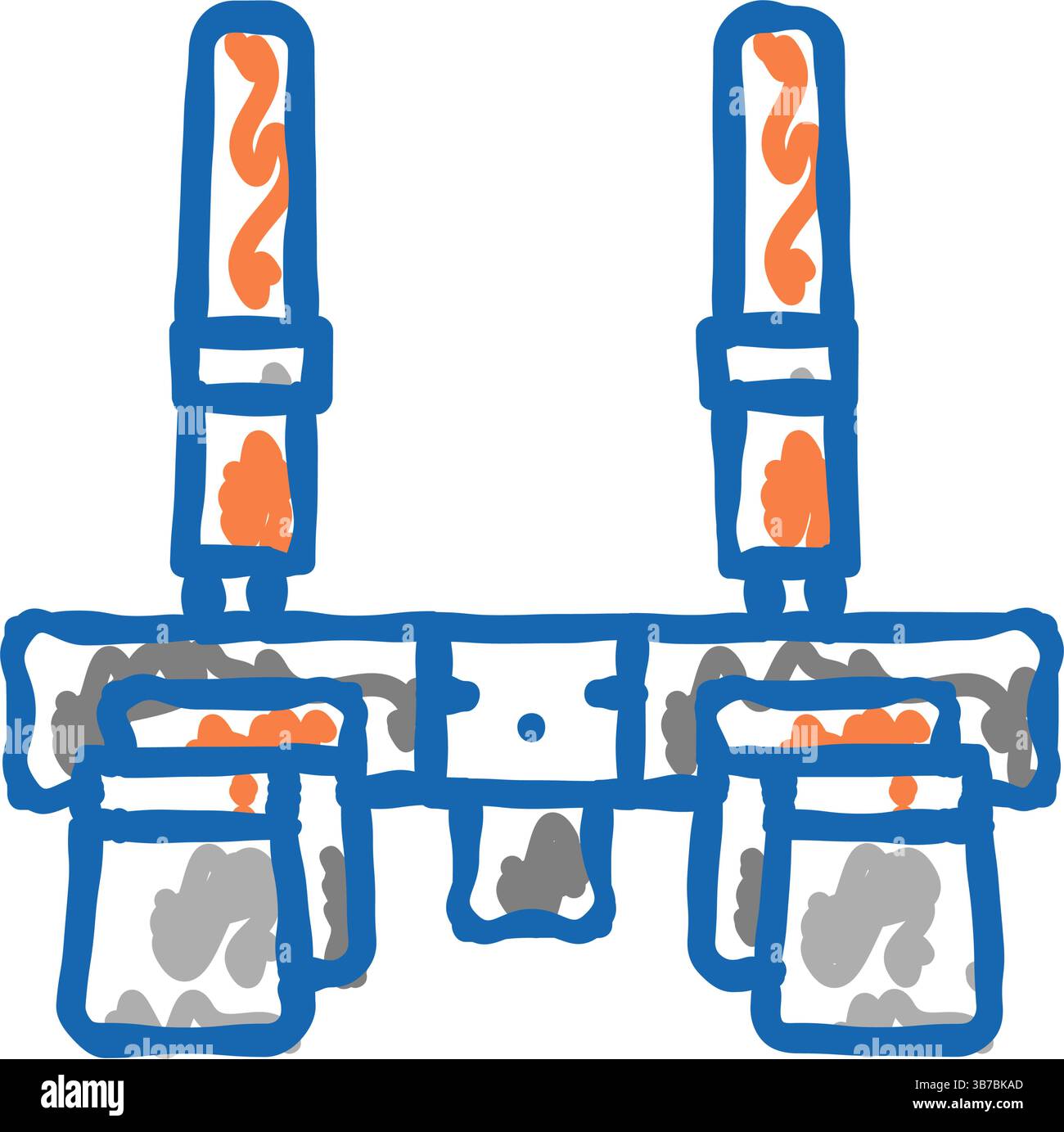 Chalk pouch Cut Out Stock Images & Pictures - Alamy