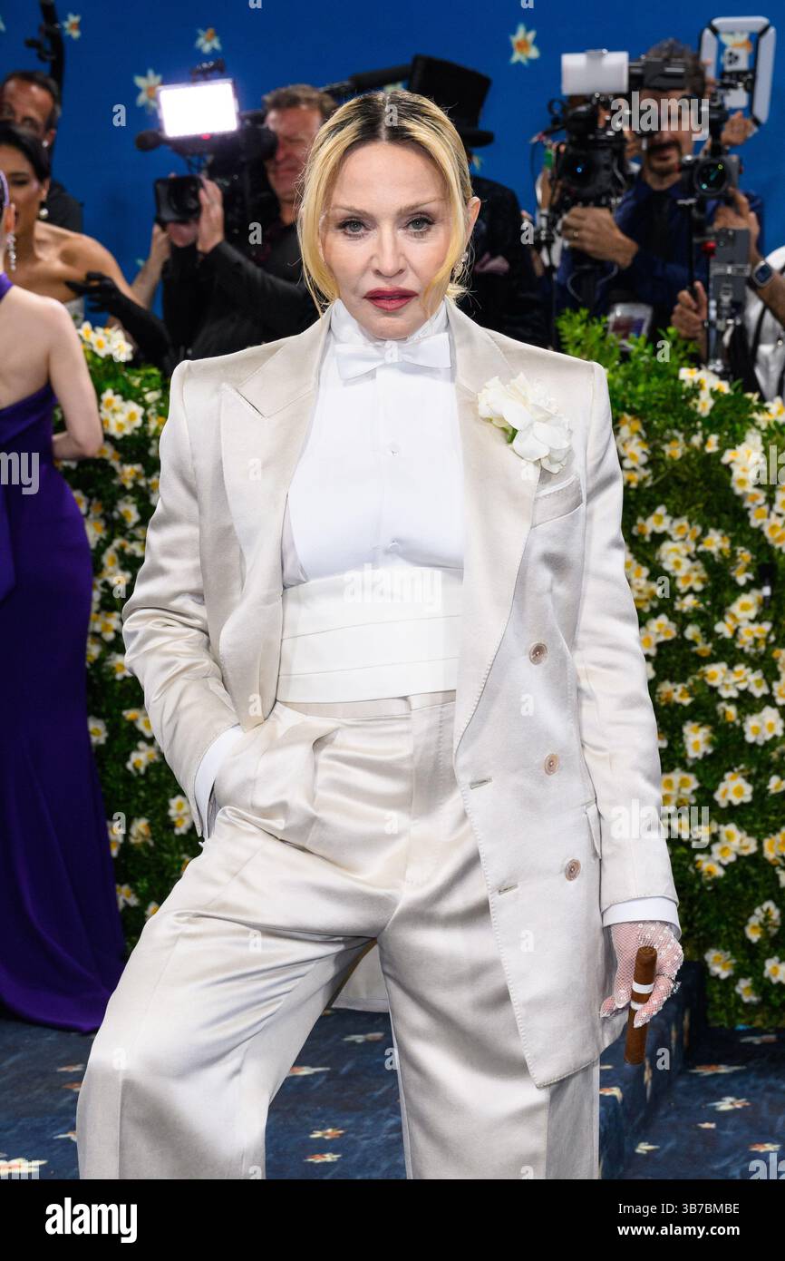 New York, USA. 5 May 2025. Madonna attending the Metropolitan Museum of ...
