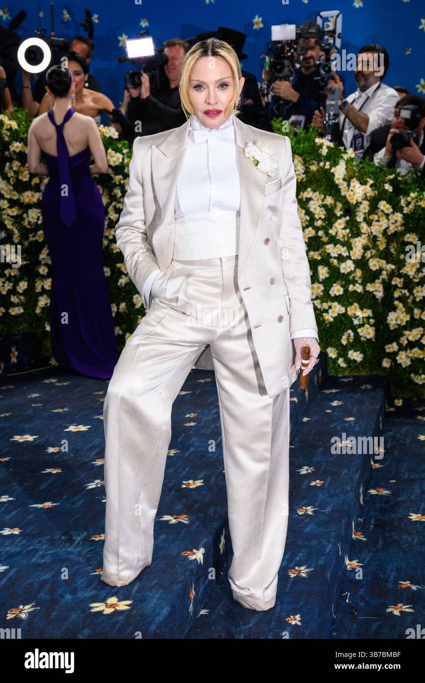 New York, USA. 5 May 2025. Madonna attending the Metropolitan Museum of ...