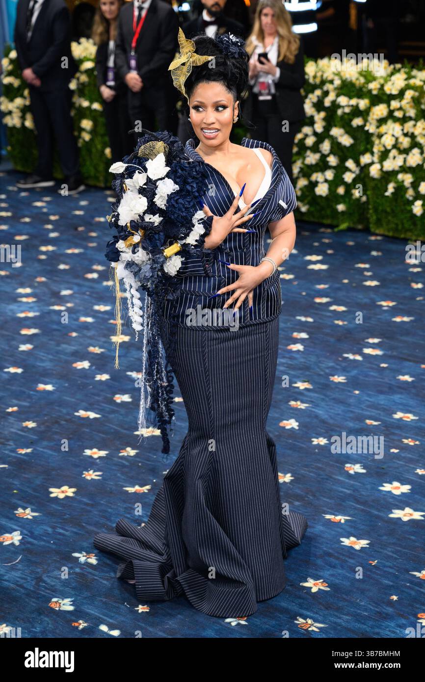 New York, USA. 5 May 2025. Nicki Minaj attending the Metropolitan ...