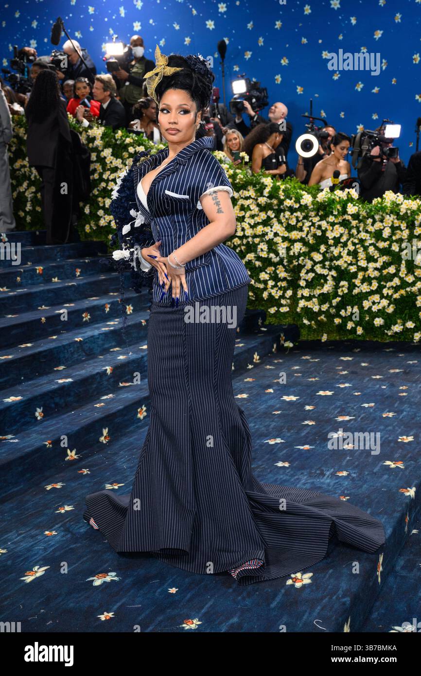 New York, USA. 5 May 2025. Nicki Minaj attending the Metropolitan ...