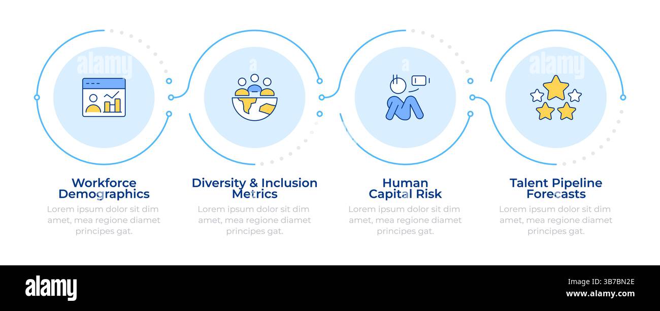 4 steps infographic hi-res stock photography and images - Alamy