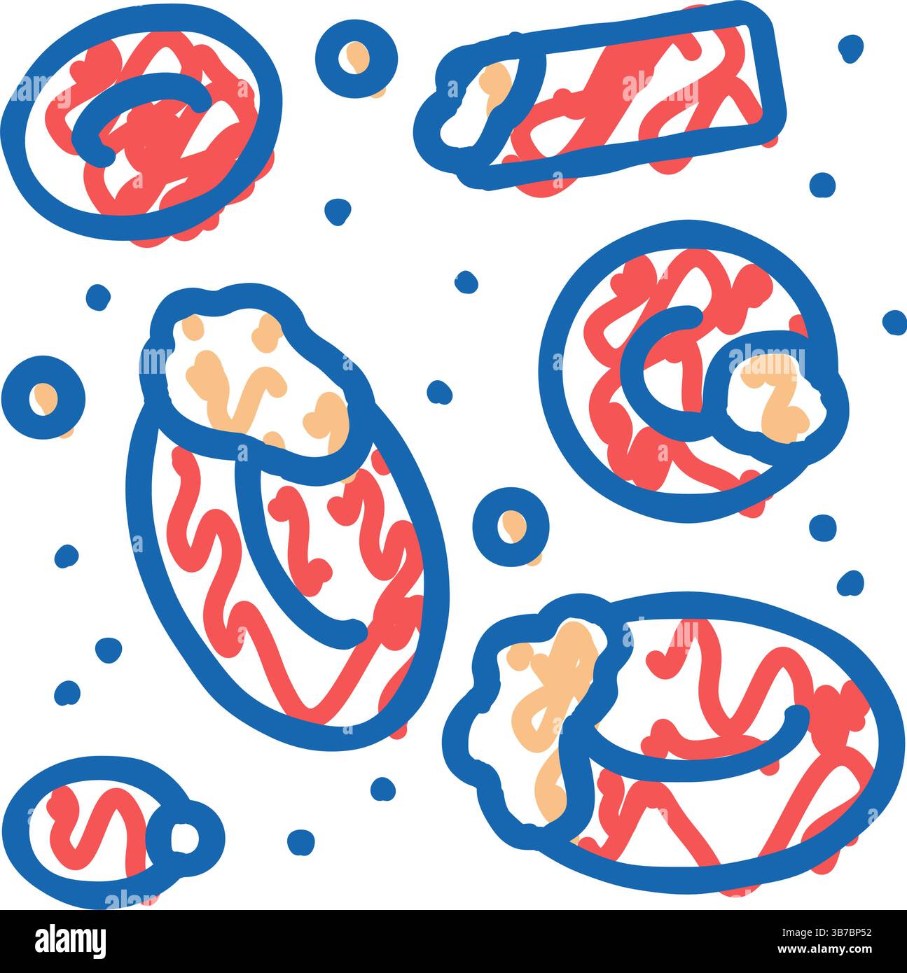 autoimmune hemolytic anemia ill icon doodle illustration Stock Vector ...