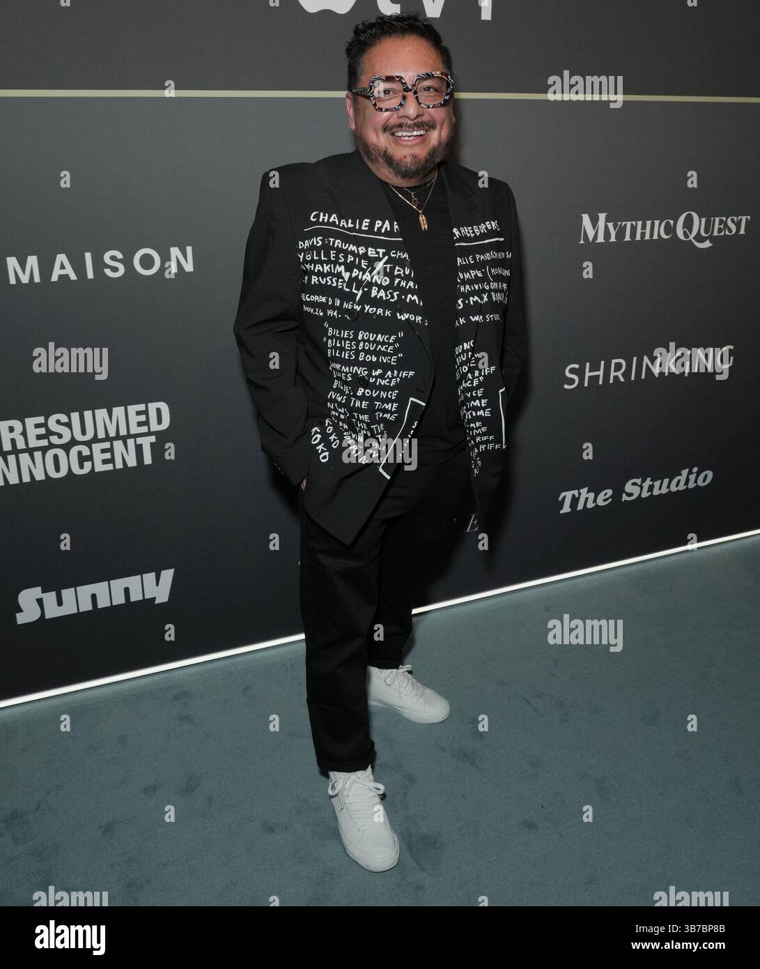 Los Angeles, USA. 05th May, 2025. George Guzman arrives at the APPLE TV ...