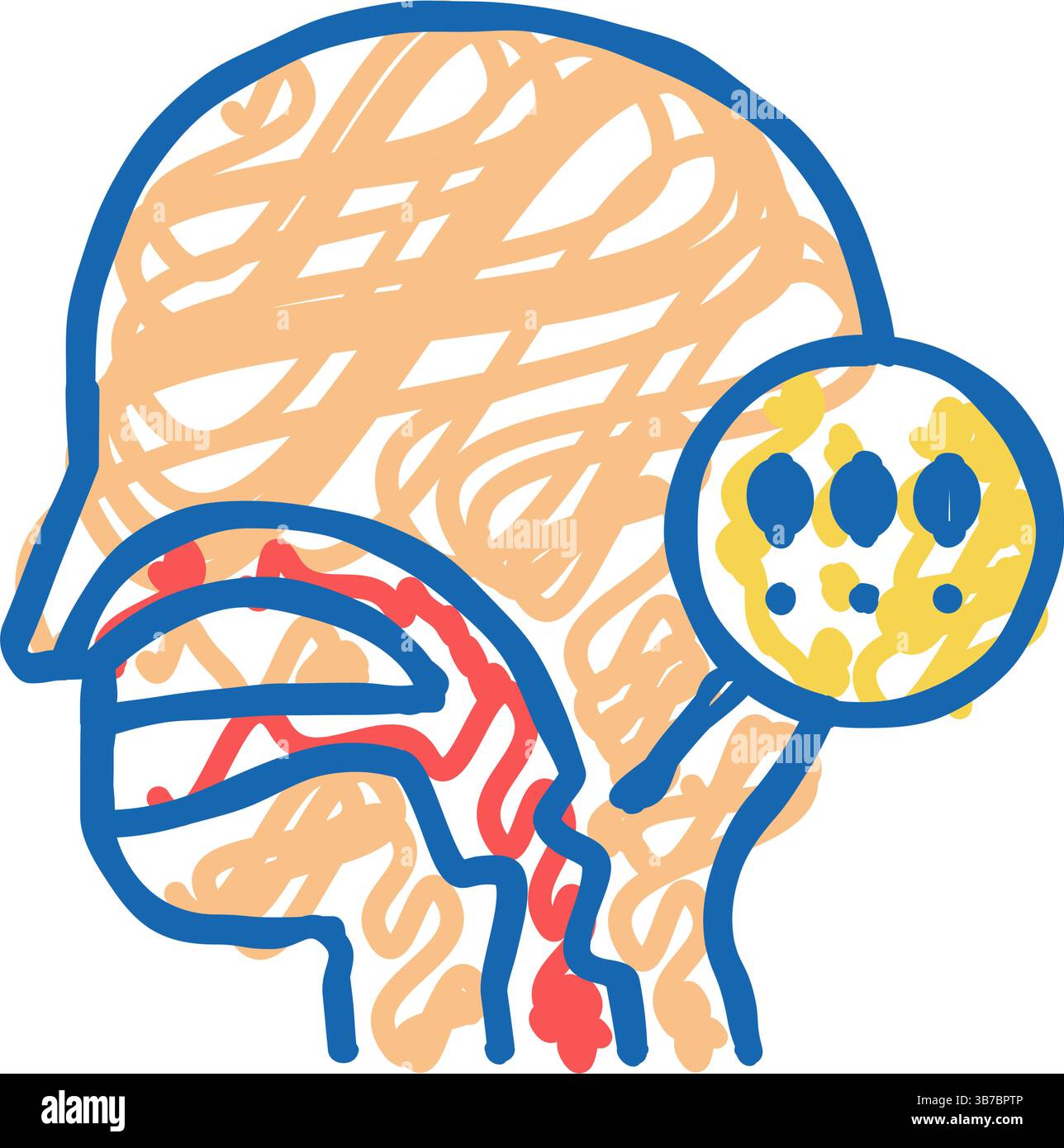 dysphagia disease icon doodle illustration Stock Vector Image & Art - Alamy