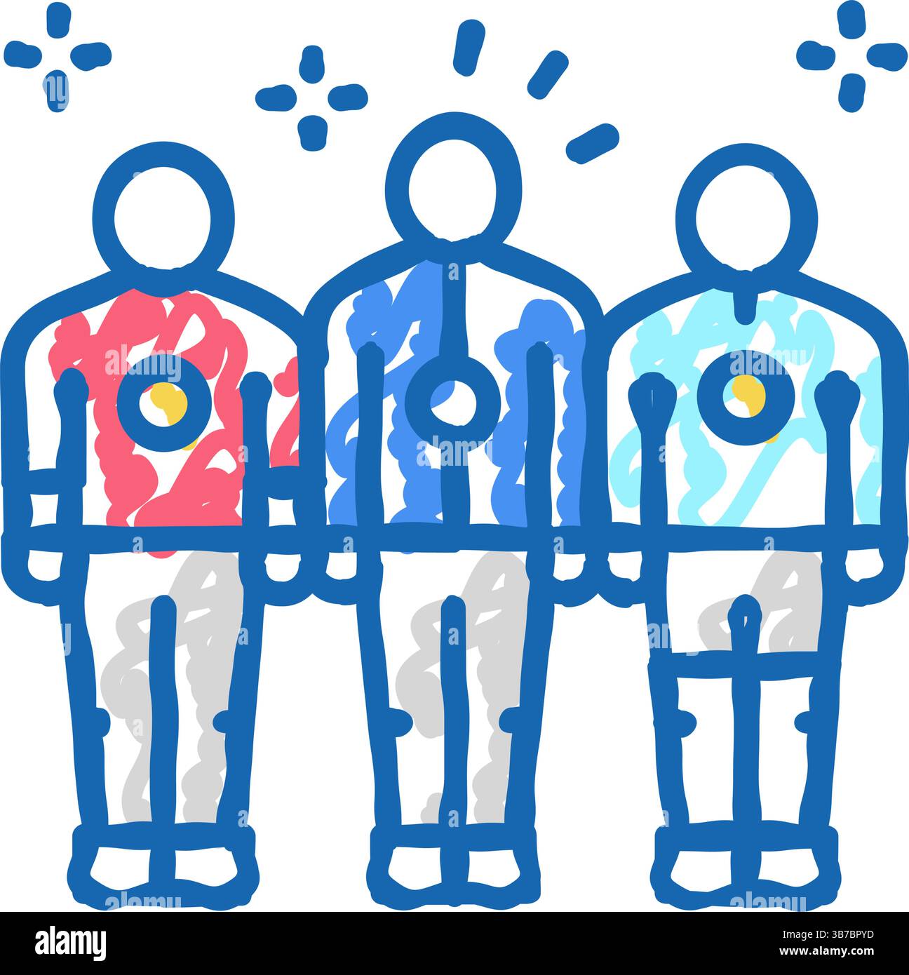 Band playing music audience Stock Vector Images - Alamy