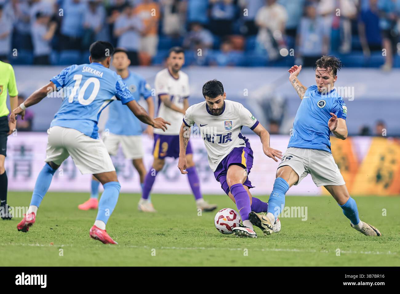 Shenzhen Peng City Football Club defeated Tianjin Jinmen Tiger Football ...