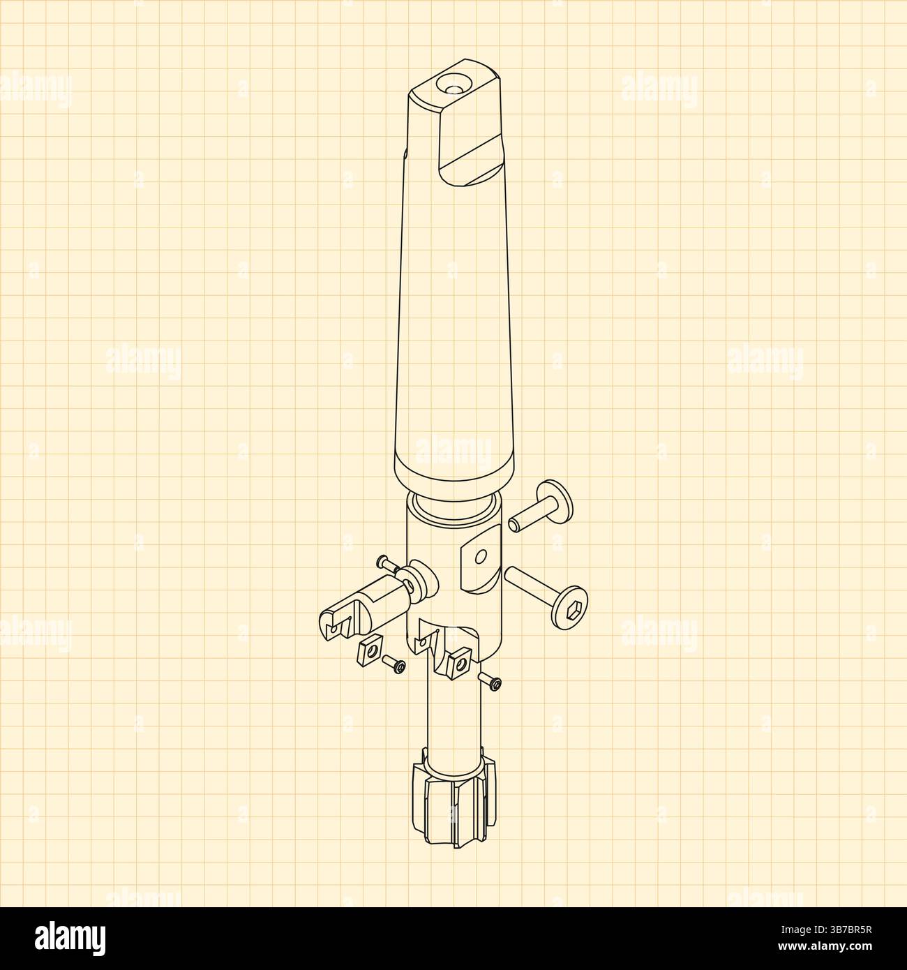 Mechanical engineering drawings. Tap tools, borer. Technical Design ...