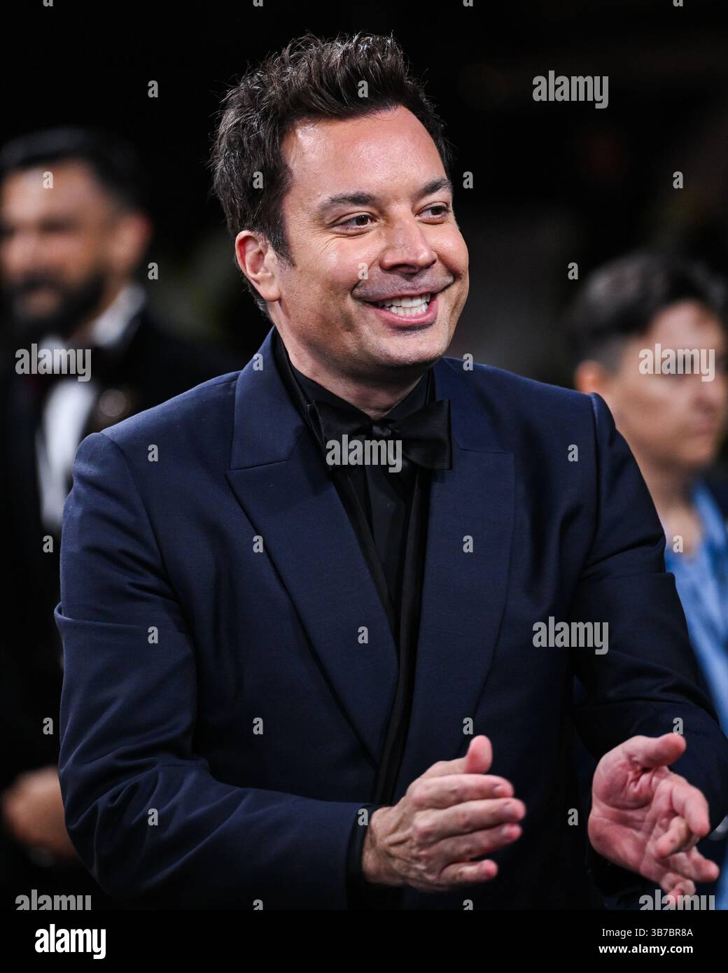 New York, USA. 05th May, 2025. Jimmy Fallon walking on the red carpet ...