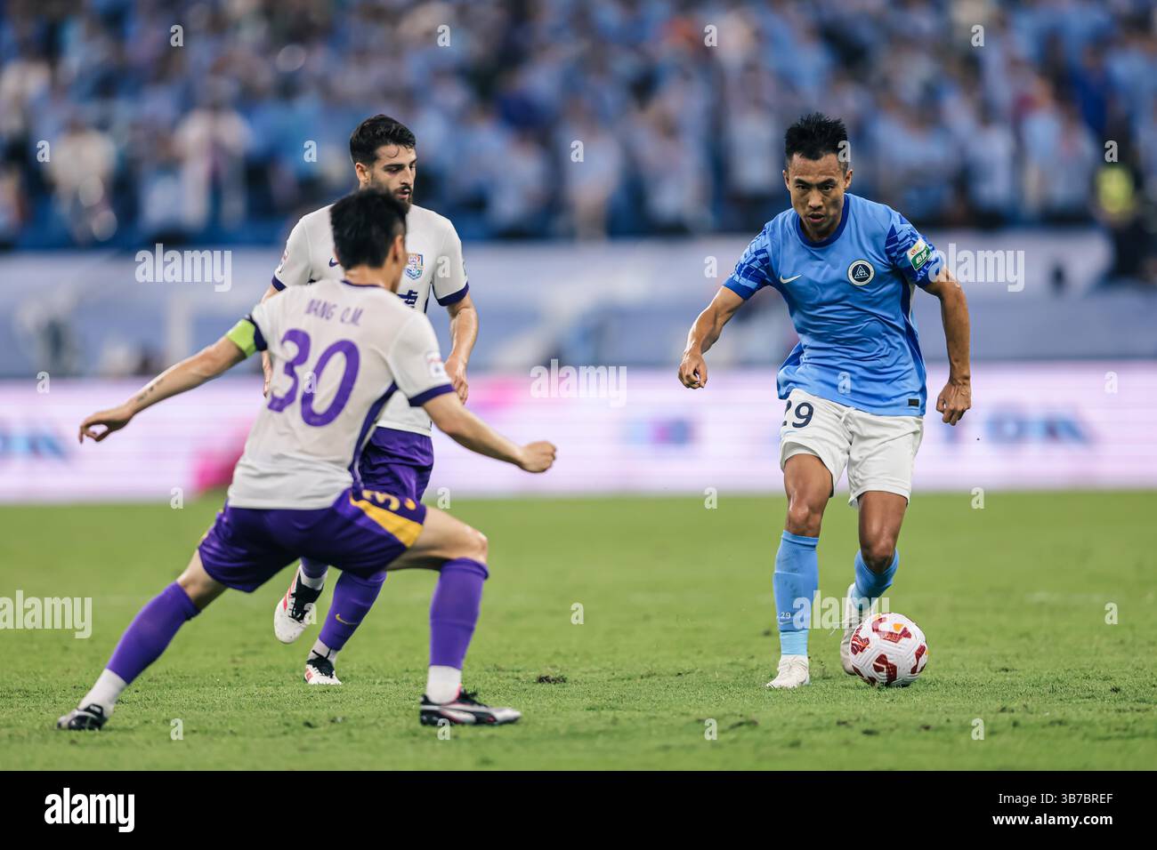 Shenzhen Peng City Football Club defeated Tianjin Jinmen Tiger Football ...