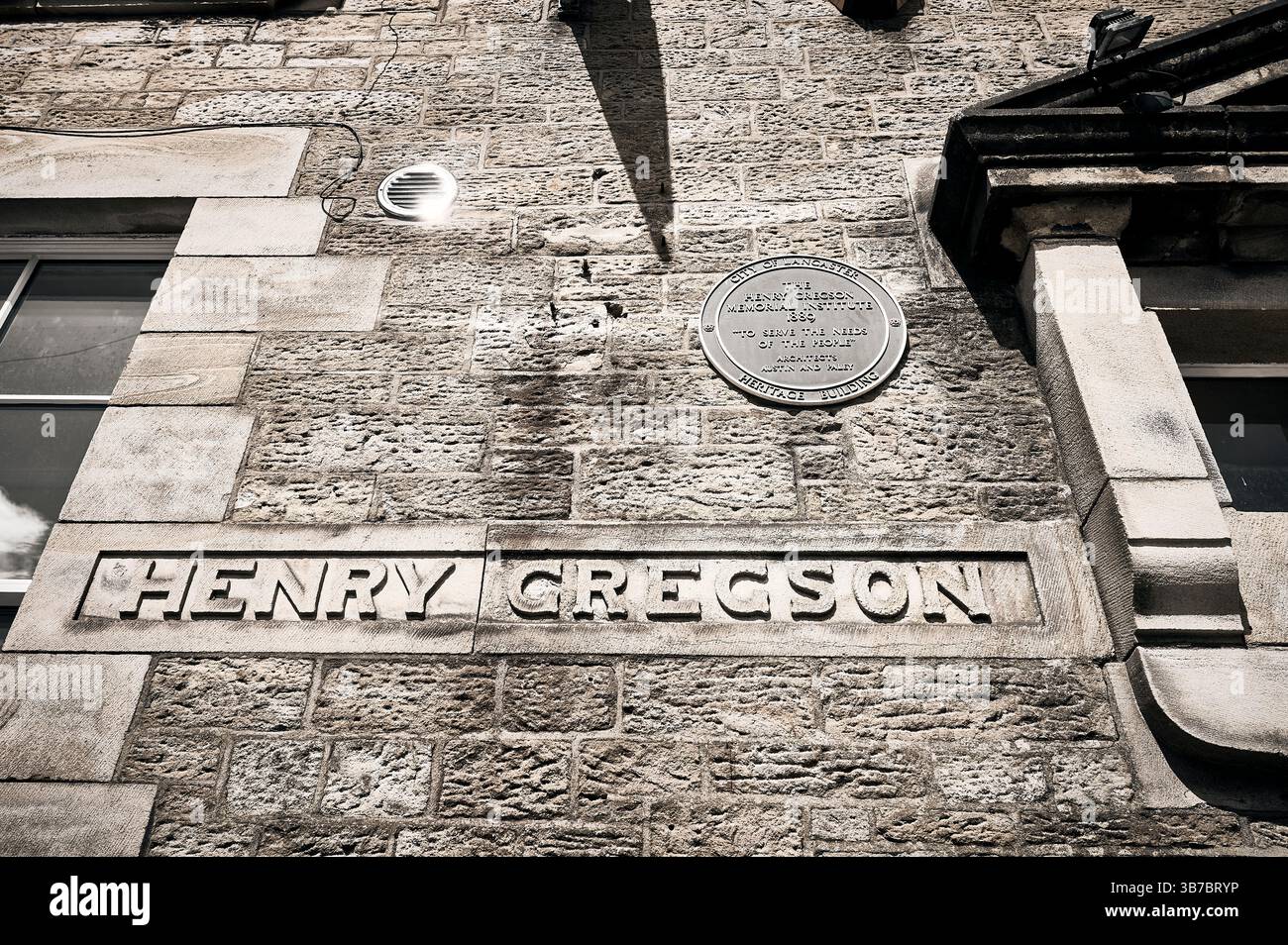 Lancaster plaque hi-res stock photography and images - Alamy