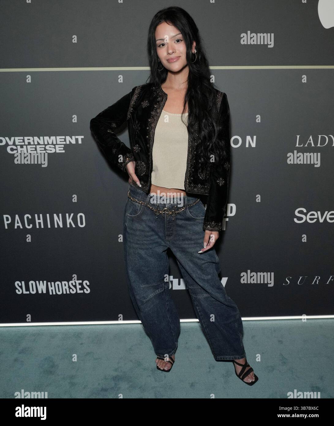 Los Angeles, USA. 05th May, 2025. Gigi Zumbado arrives at the APPLE TV ...