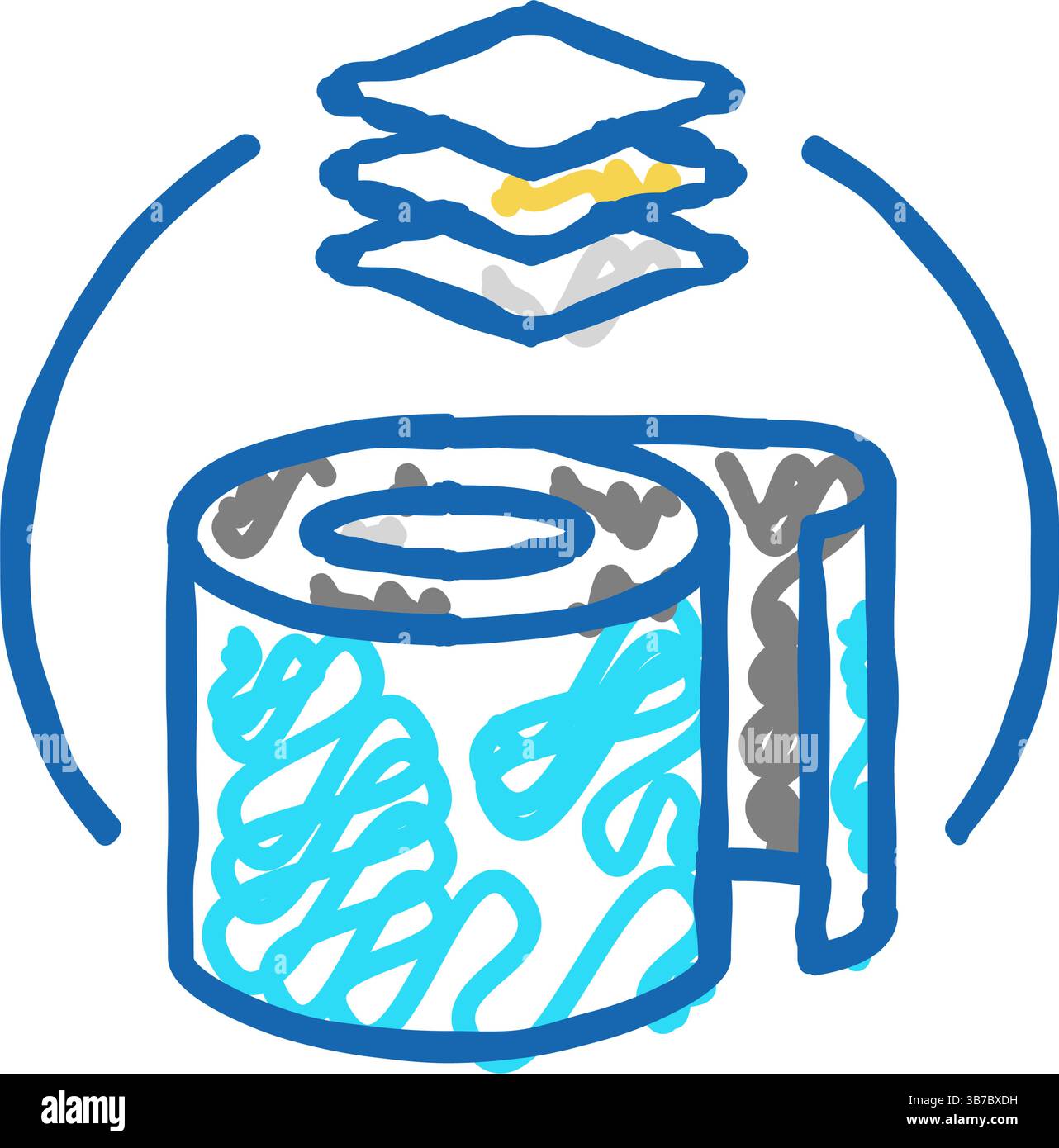 Synthetic fiber production Cut Out Stock Images & Pictures - Alamy