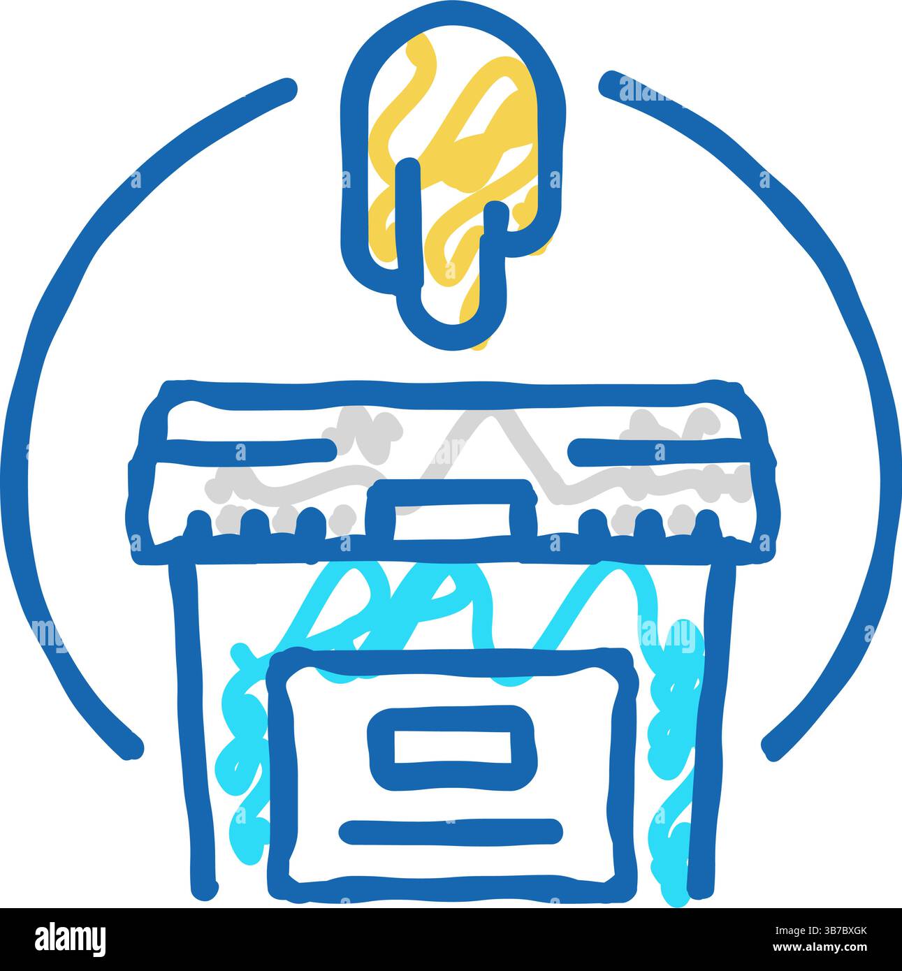 Cleaning product production Cut Out Stock Images & Pictures - Alamy