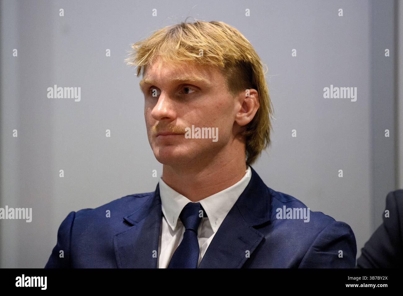 Sydney, Australia. 06th May, 2025. Canterbury Bulldogs NRL player Jacob ...
