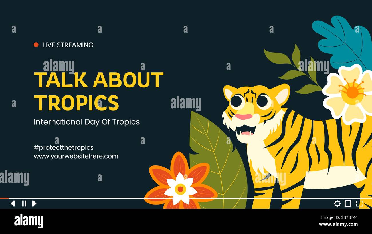 International day of the tropics Stock Vector Images - Alamy