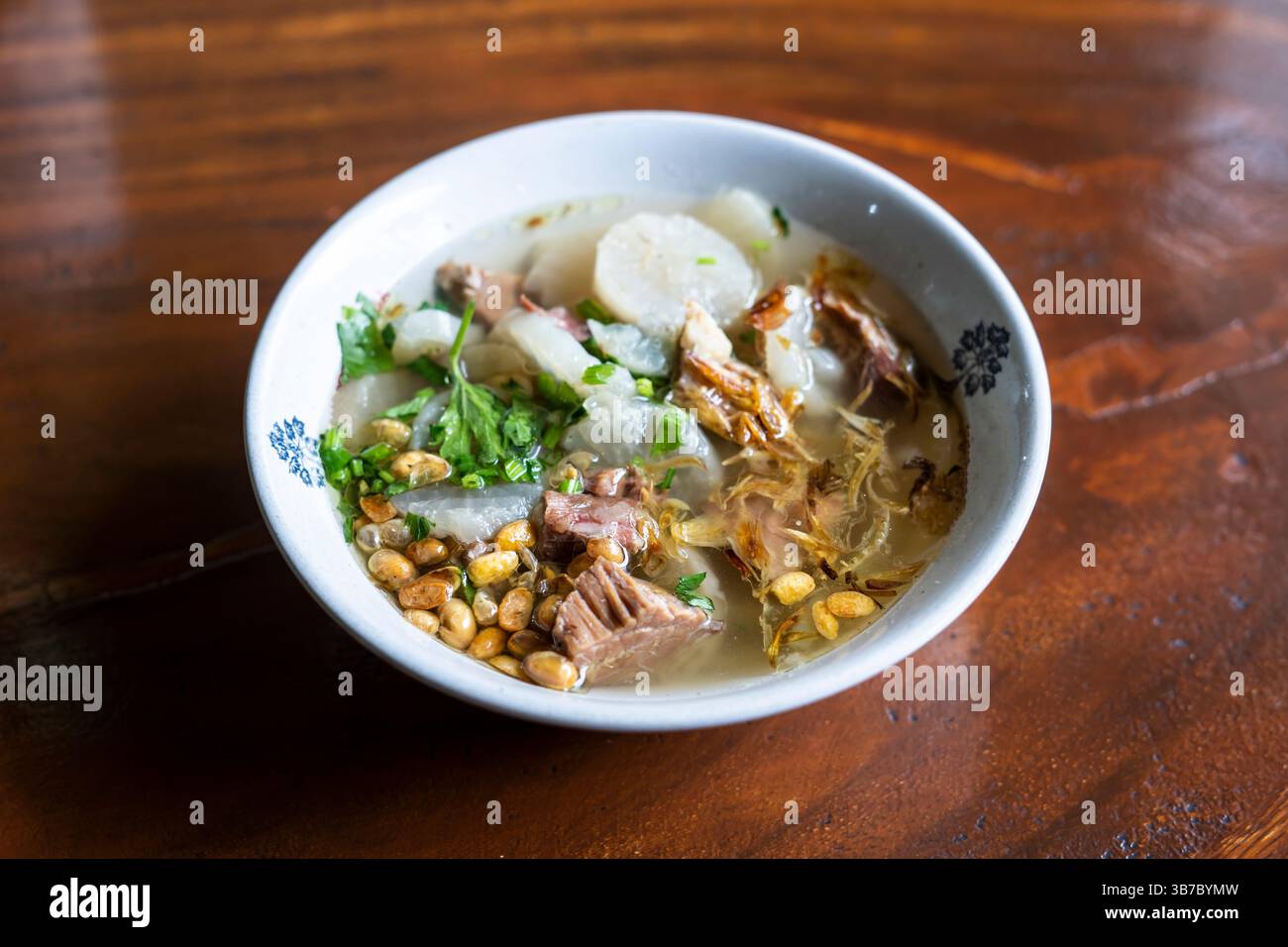 The famous Indonesian Soto from West Java namely is soto bandung Stock ...