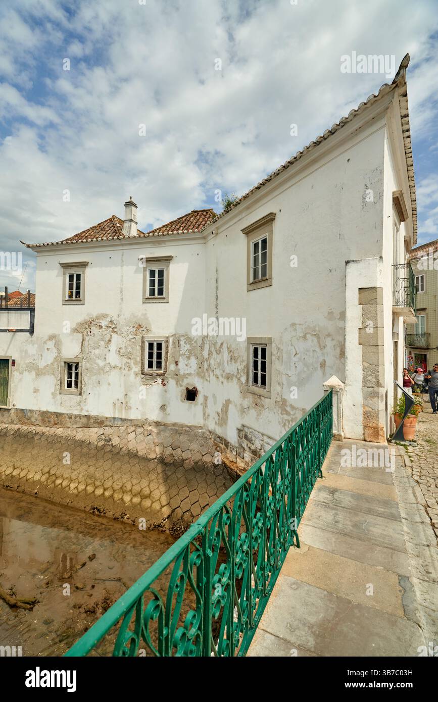 Beautiful house (Casa da Ponte) on the banks of the Gilão River by the ...